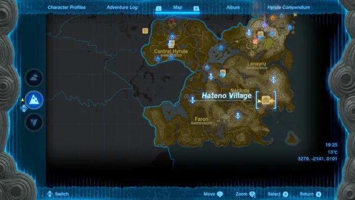 Zelda Tears of the Kingdom, dove trovare il Villaggio di Finterra